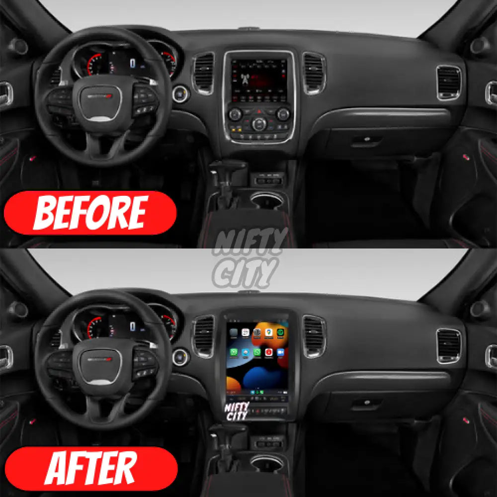 Tesla screen dodge charger store